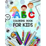 Coloring and Learning: My First ABC Animals Coloring Book: Educational ...
