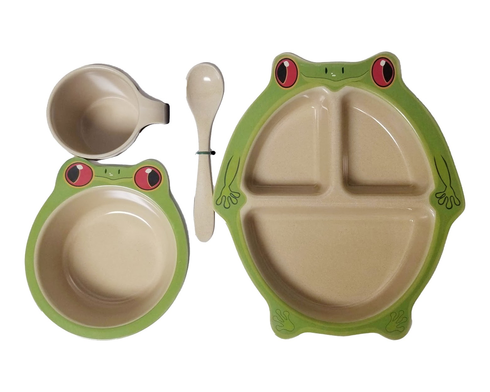 Refresh-A-Baby Kid Dinner Set (Frog) - Walmart.com