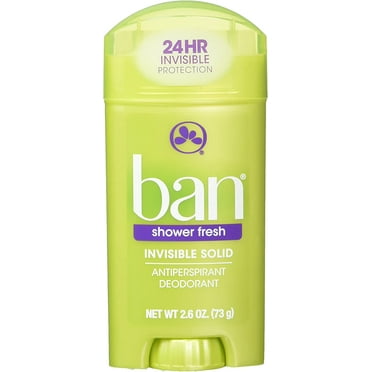 Ban Powder Fresh 24-hour Invisible Antiperspirant, 2.6oz Solid ...
