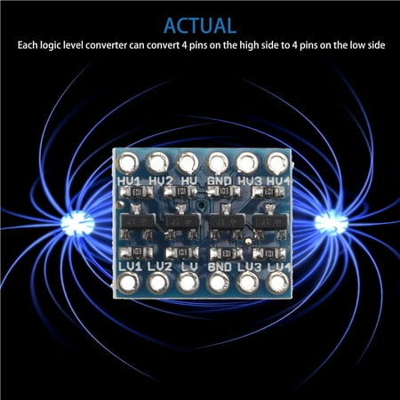 5pcs 4 channel IIC I2C Logic Level Converter Stable 5pcs for 3.3V 5V ...