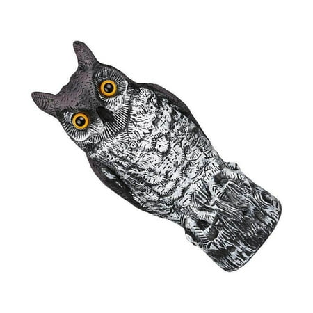 Owl Scarecrow Bird Scare Repellent Natural Enemy Pest Deterrent Bird ...
