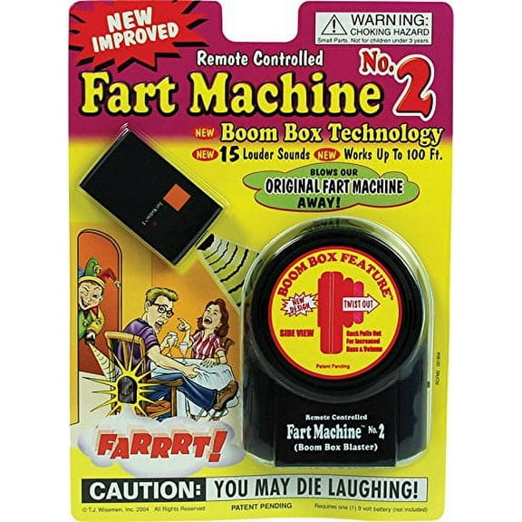 Remote Controlled Fart Machine #2, Boom Box Blaster Design with Prank ...