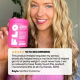 O Positiv FLO Ovarian Support Vitamin Capsules for Hormone Balance and ...