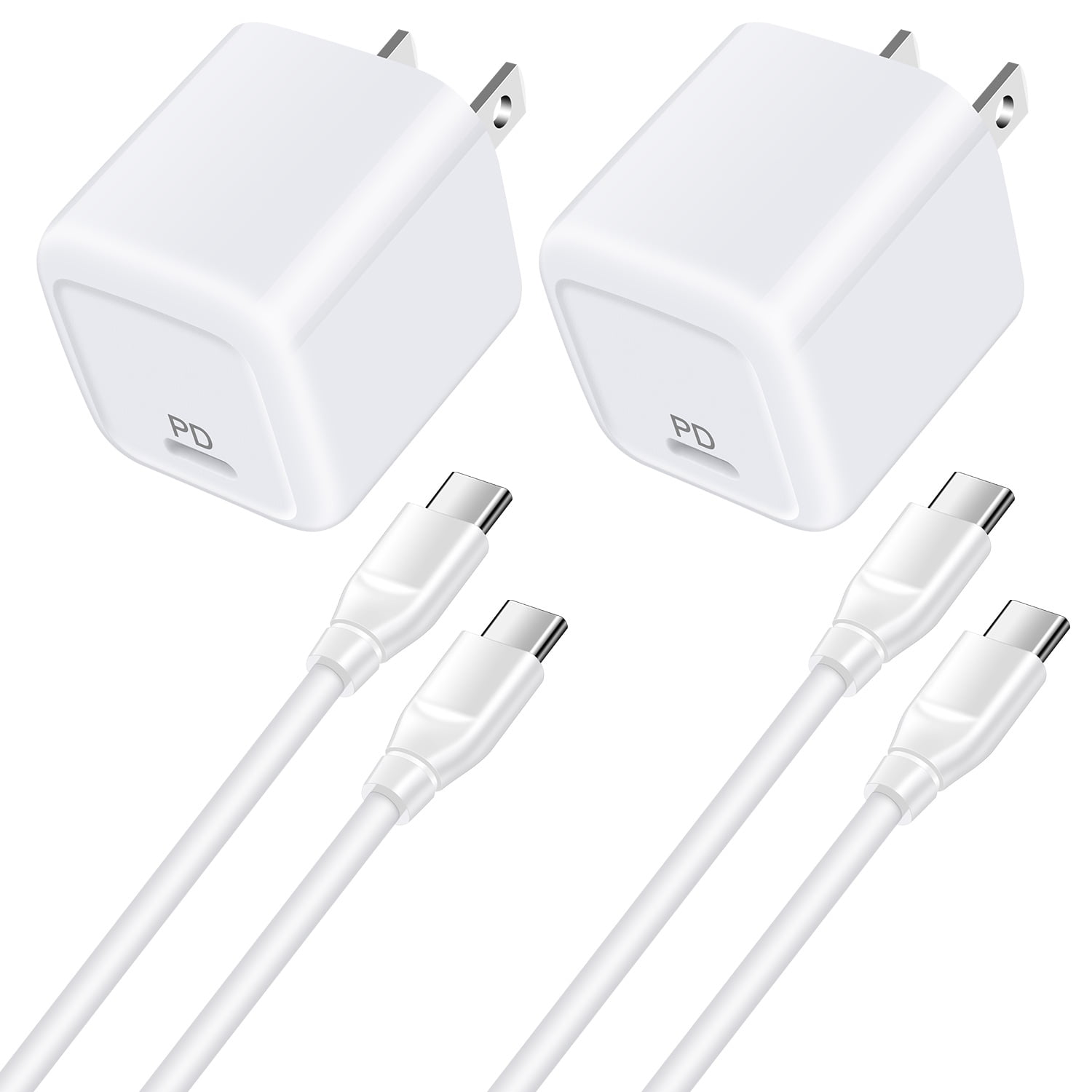 Usb C Block Haoano 2pack 20w Pd Type C Wall Charger Block With 2pack