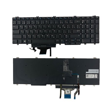 Keyboard Laptop Canadian French Layout Backlight Ergonomic Number ...