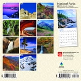 National Parks 2019 7 x 7 Inch Monthly Mini Wall Calendar with Foil ...