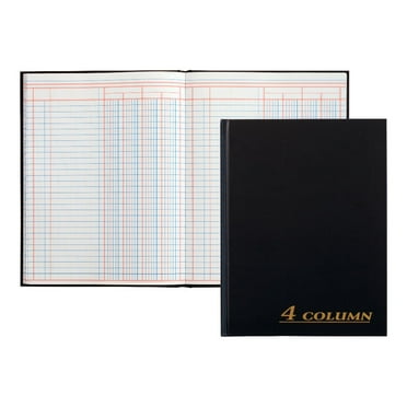 Adams Ledger Binder Refill Sheets, 6-Ring, 5 x 8 1/2, Green/White, 100 ...