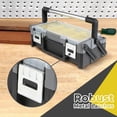 18 inch portable plastic cantilever tool box organizer, with removable ...