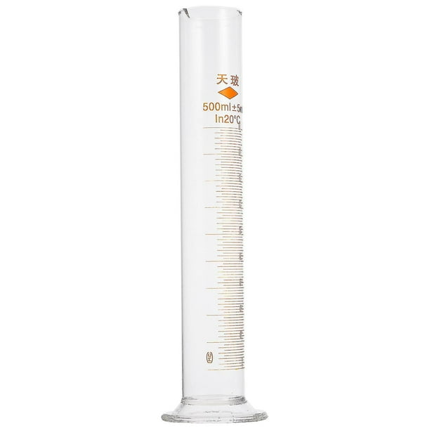 Probeta graduada de laboratorio de 500 ml Herramienta de medición de ...