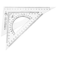 Mr. Pen Geometry Set, 4 Pack - Metal Protractor, Aluminum Ruler, Set ...