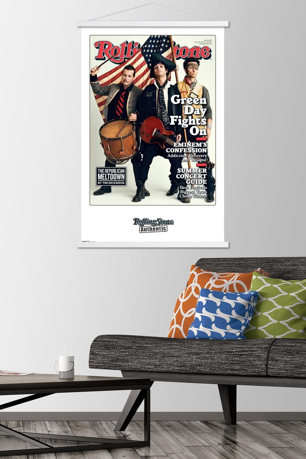 Green Day Rolling Stone Poster