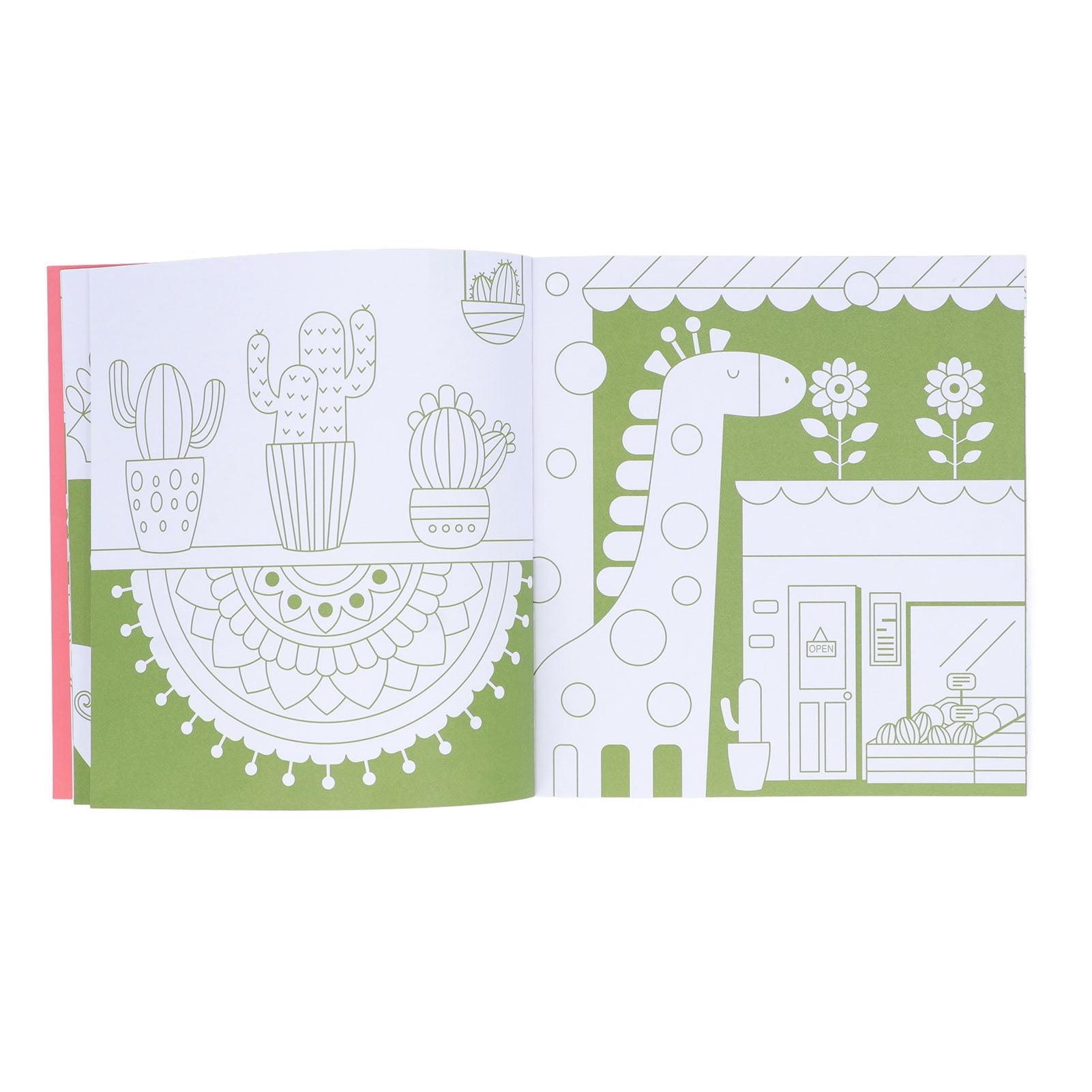 Coloring Book, Picture?Book Scenario Story Page Cultivating?Artistic ...