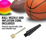 chidgrass Bike Pump Tire Valve Adapter Assortment Set Soccer Ball ...