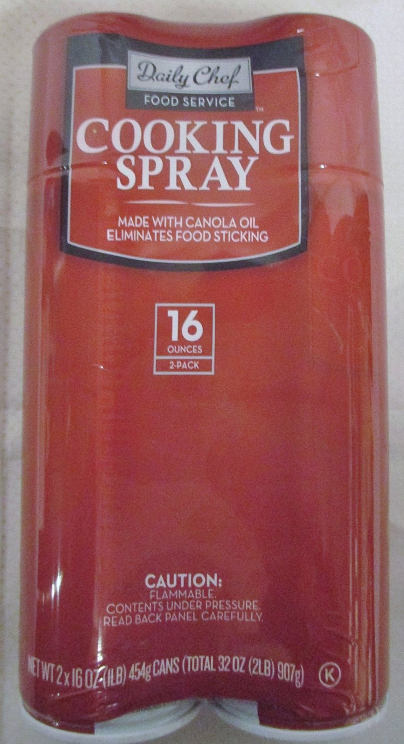 Daily Chef Cooking Spray (16 Oz. Cans, 2 Pk.) - Walmart.com