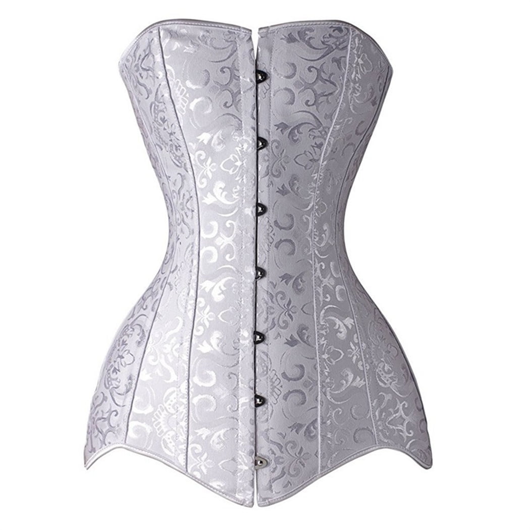 Click here for Bangcool Lace-Up Overbust Corset 26 Steel Boned Wa... prices
