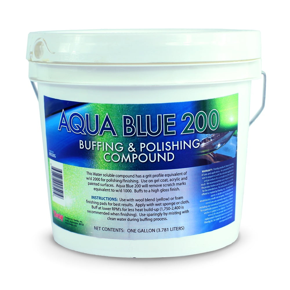 AQUA BLUE 200 Buffing and Polishing Compound (5 Gallon) - Walmart.com
