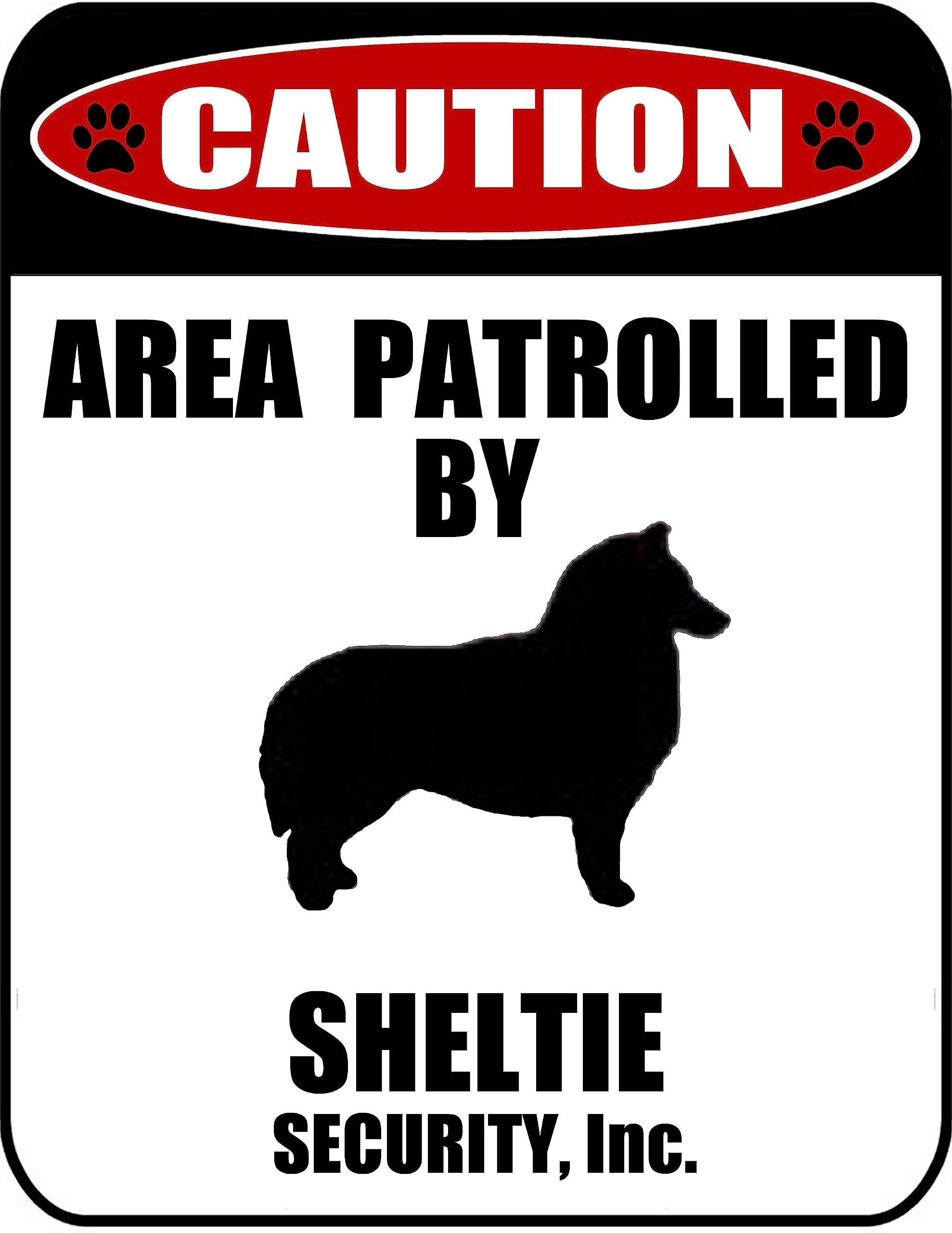 LED Light Up Red Flashing Blinking Attention Grabbing Laminated Dog ...
