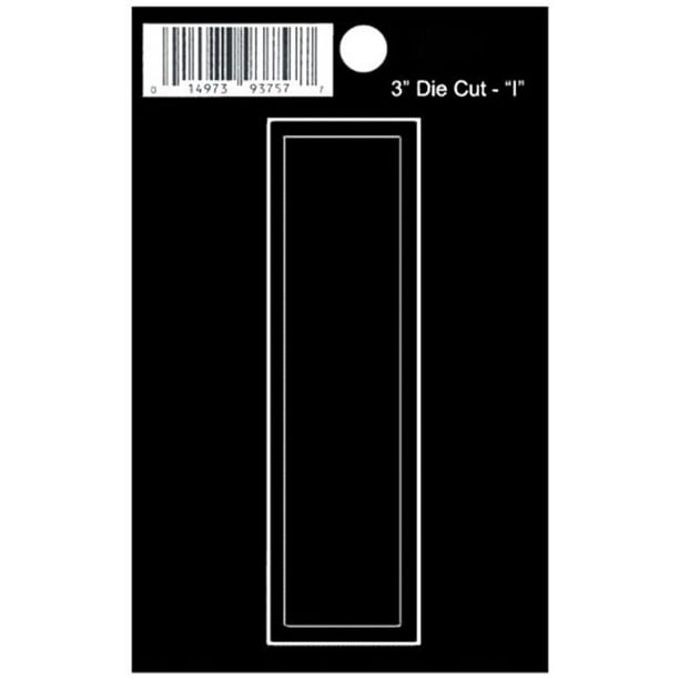 Black Dimensional Letters