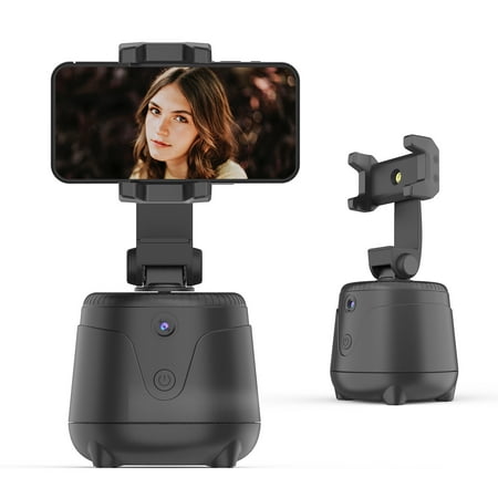Smart Tracking Phone Holder 360° Rotation Auto Face Tracking Cell Phone Tripod Stand Gimbal No ...