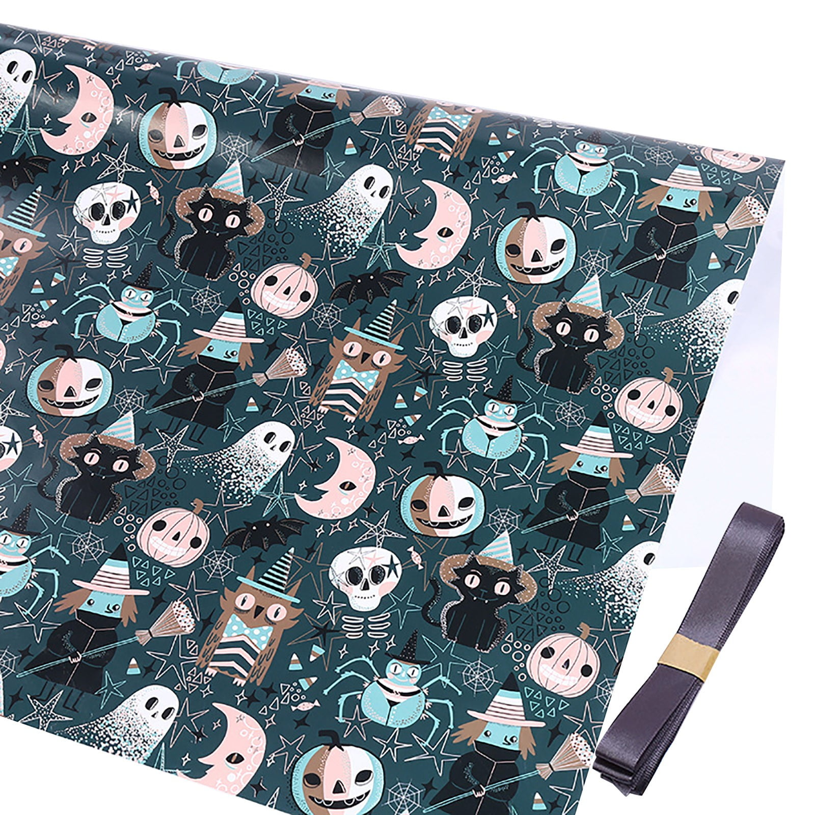Halloween Paper Halloween Gift Wrapping 10 Sheets Of Halloween halloween-paper-halloween-gift-wrapping-10-sheets-of-halloween