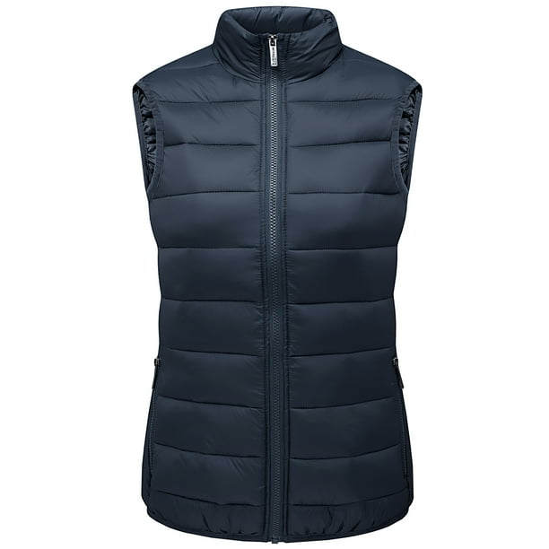 Alpine Swiss Jodie Womens Puffer Vest Lightweight Packable Quilted Vest ...