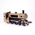 TECHING All Aluminum Steam Locomotive Tracks Stem Train Assembly Kit ...