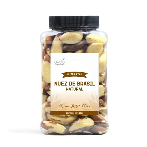 Nuez de Brasil 350g Avelit Superfoods 100% natural | Walmart en línea