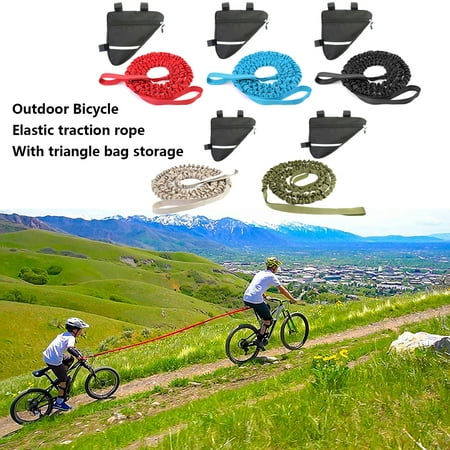 Elastic Bicycle Riding Towing Rope Children Quick Connection Stretch ...