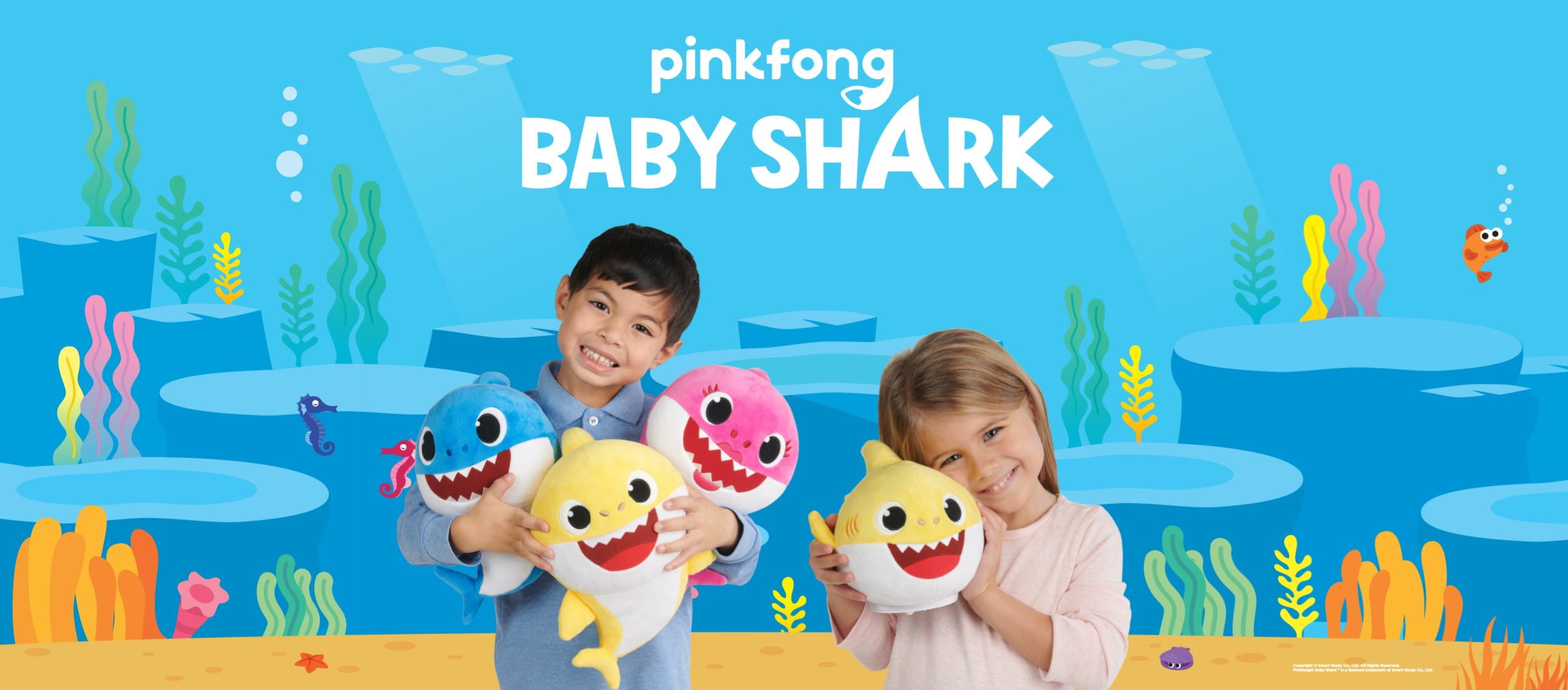 Buy Pinkfong Baby Shark Official Dancing Doll - By WowWee Online at ...
