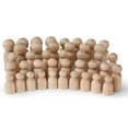 Back to School Savings! Dvkptbk Toys Gift Natural Unfinished Wooden Peg ...