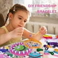 Rirool Girls Friendship Bracelet Making Kit, DIY Jewelry Craft Set for ...