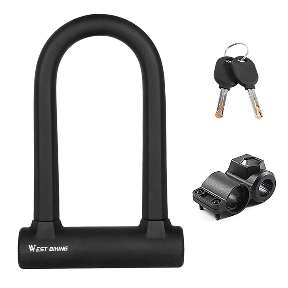 Bike U Lock Heavy Duty Security Wheel Lock Anti Theft Lock | Bodega ...