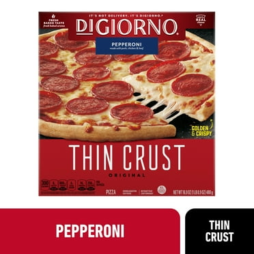 Udi's Gluten Free Frozen Pepperoni Pizza Crispy Thin Crust, 18.36 oz ...