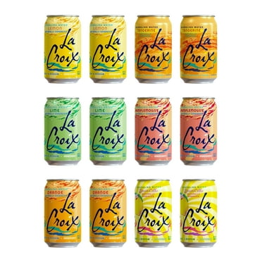 LaCroix Sparkling Water Variety Pack, 12 fl oz Cans, 24 Pack - Walmart.com