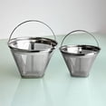 Safe 304 Stainless Steels Net Coffee Filter Reusable Cone Shape ...