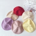Autumn Baby Hat Beret Color Vintage Knitted Cap Kids Infant Toddler ...