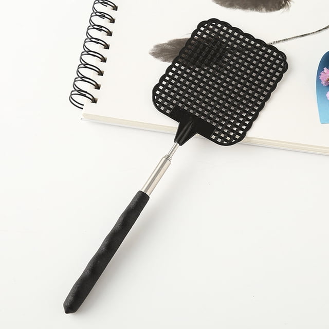 Veecome Adjustable Plastic Fly Swatter Home Long Handle Flyswatter ...