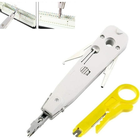 Niuniu Professional Hole Punching Tool, Krone Type Idc Rj45 Rj11 Cat5e ...