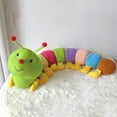 SANWOOD Caterpillar Toy Multicolor Soft Cotton Inchworm Caterpillar Toy ...