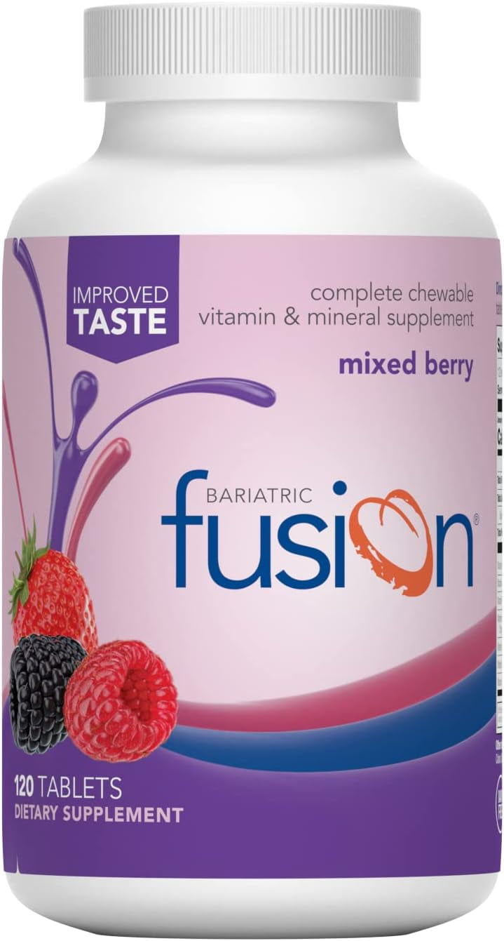 Bariatric Fusion Complete Vitamin & Mineral Mixed Berry | 120 Servings ...