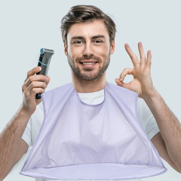 1PCS-Shaving Apron,Beard Hair Catcher for Men Shaving&Trimming Beard ...