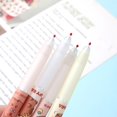 Cartoon Capybara Gel Pen 4Pcs/set Kawaii Black Ink Gel Pen Stationery ...
