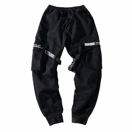XZNGL Mens Solid Color Casual Work Pants Suspenders Press Button Slim ...