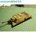 ISU-152 Heavy Assault Tank Paper Model Kit Unassembled DIY Collectible ...