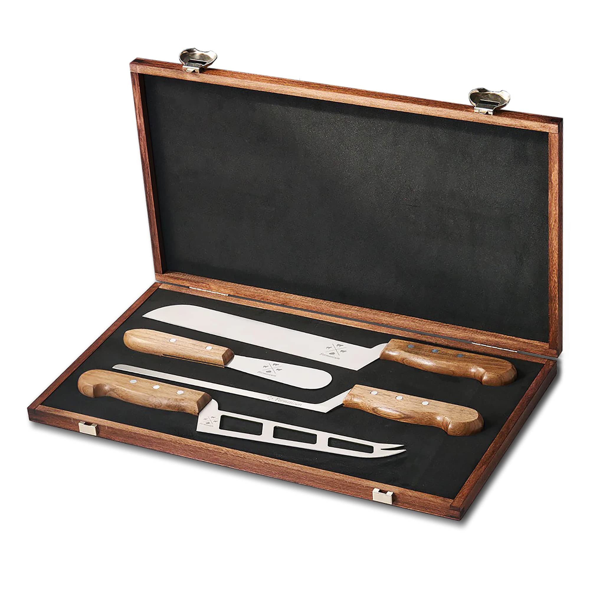 Formaticum Professional 4 Knife Set- Soft Knife w/ Forklet, Cheese ...