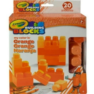 Crayola Kids@Work 80 pc Blocks in 36" Giant Crayon Tube - Red - Walmart.com
