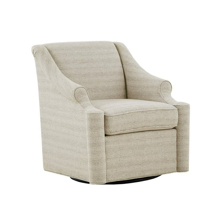 Gracie Mills Marley Transitional Tonal Swivel Glider Chair GRACE 13068