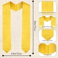 European and American academic gown graduation sash shawl satin scarf ...