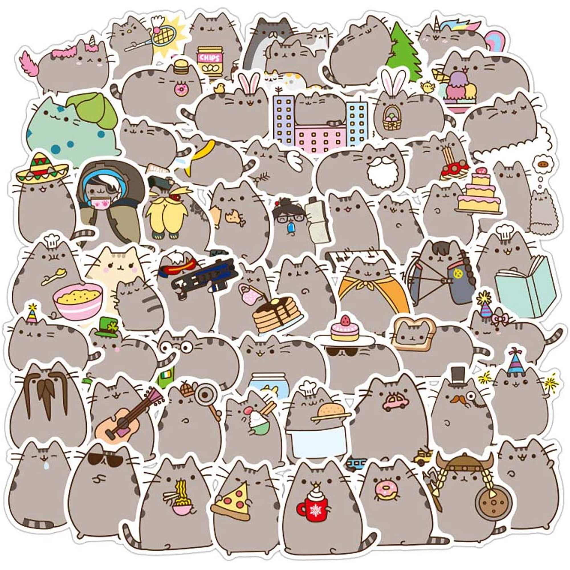 Click here for Renxingdao 100 Pcs Cute Cat Stickers For Water Bot... prices