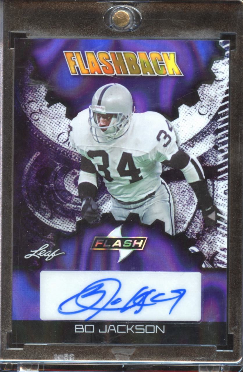 2025 Leaf Flash Flashback Bo Jackson #FLA-BJ1 /1 - Walmart.com